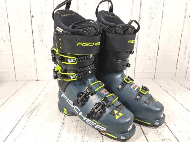 Yahoo!オークション - 【10yt035】スキーブーツ FISCHER フィッシャー ...