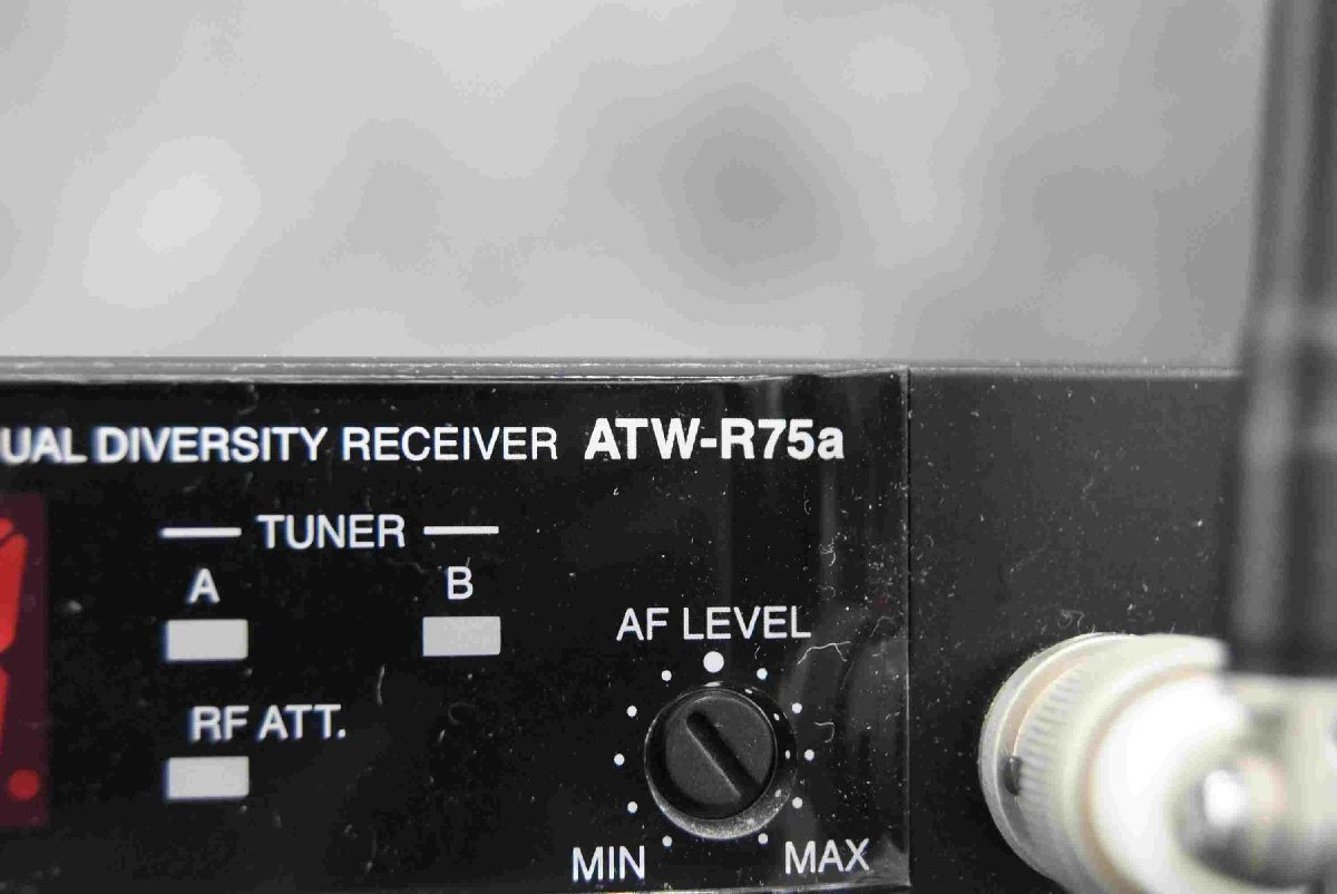 Yahoo!オークション - F audio-technica 電波式ワイヤレスレシ－バ－・...