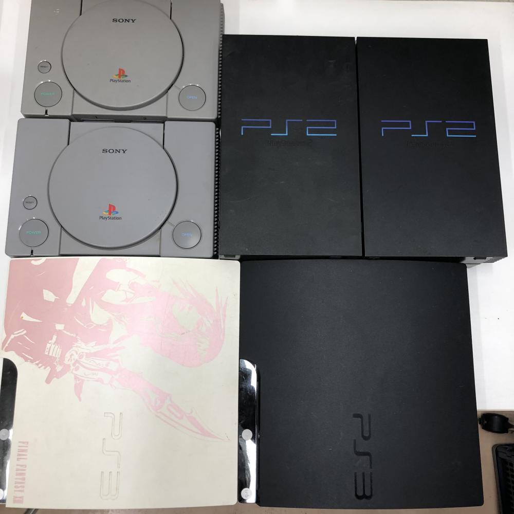 Yahoo!オークション - 【ジャンク】PS3 2台/PS2 2台/PS 2台 合計6台 本...