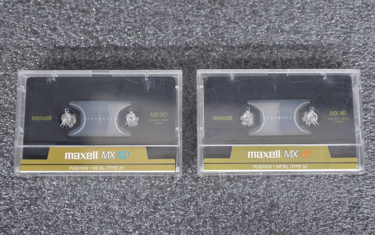 Yahoo!オークション - maxell マクセル MX46とMX90 METAL(TYPEⅣ）メタ...