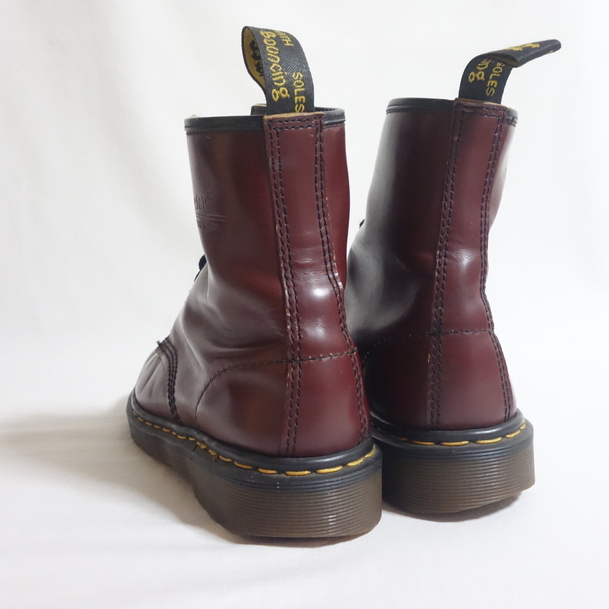 Yahoo!オークション - 【90's 英国製 ドクターマーチン 1460 8ホール ...