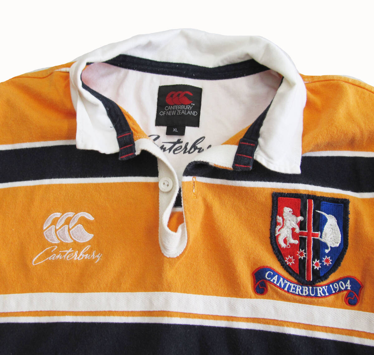 Yahoo!オークション - カンタベリー 半袖 ラガーシャツ XL E45