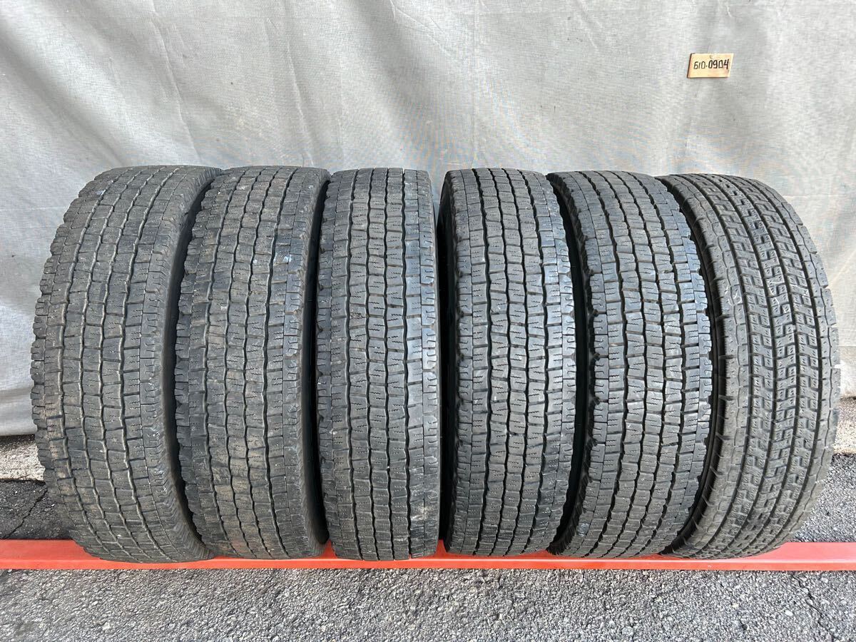 Yahoo!オークション - 冬用 225/80R17.5 123/122L DUNLOP YOKOHAMA 6...
