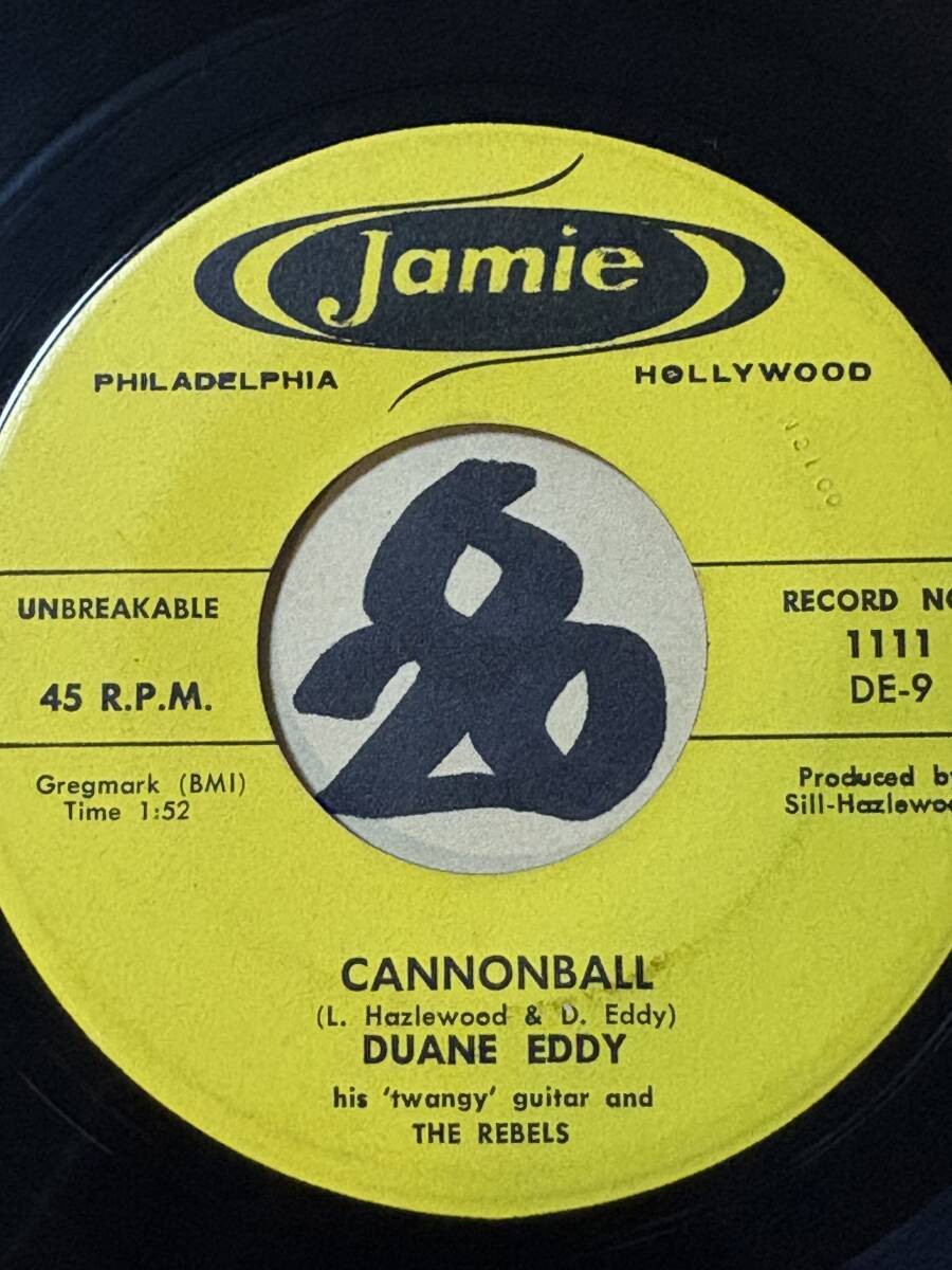 Yahoo!オークション - 試聴 DUANE EDDY AND THE REBELS CANNONBALL 両...