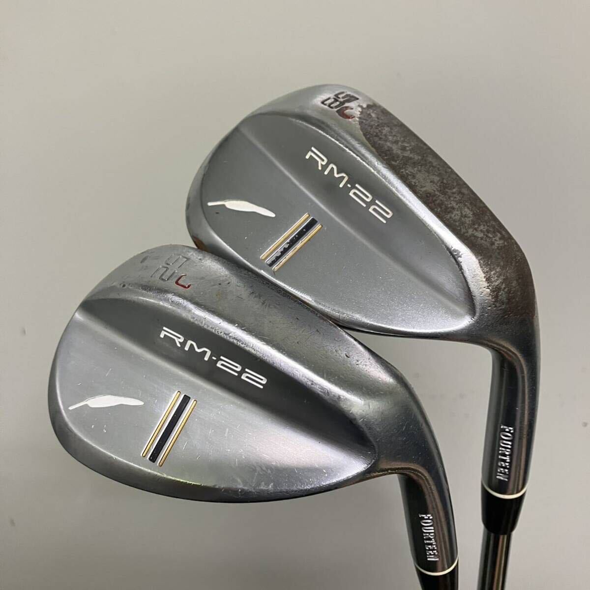 Yahoo!オークション - FOURTEEN RM-22 ウェッジセット 52.58° 【フォ...