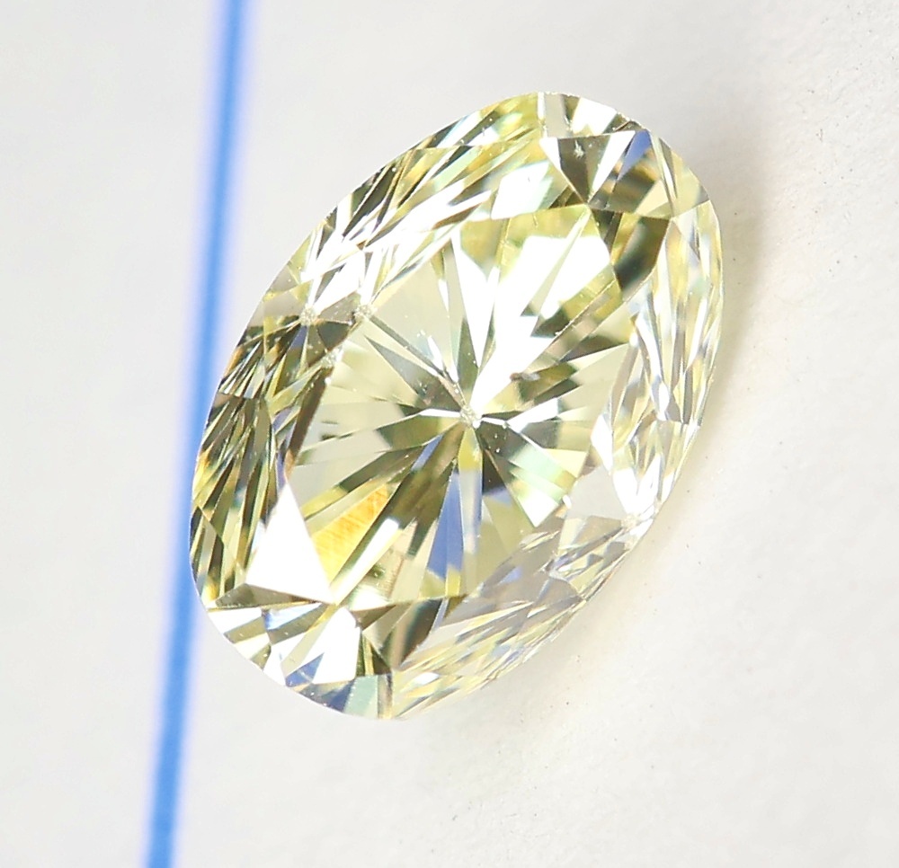 Yahoo!オークション - 【100円～】0.465ct 天然ダイヤ LIGHT YELL...