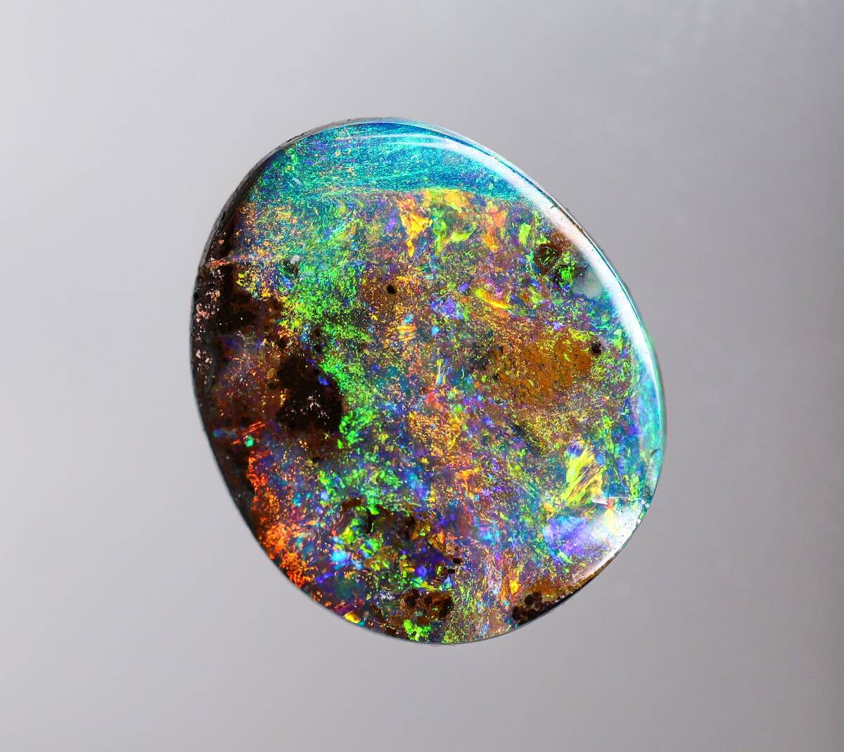 Yahoo!オークション - 【100円～】天然ボルダーオパール ルース 3.7...