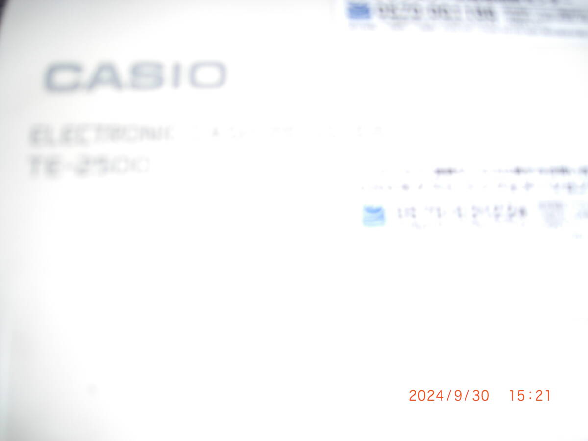 Yahoo!オークション - カシオ レジスター TE-2600-25