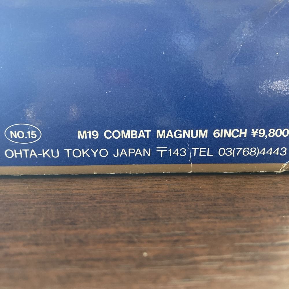 Yahoo!オークション - コクサイ S&W NEW NO.15 M19 COMBAT MAGNUM 6イ...