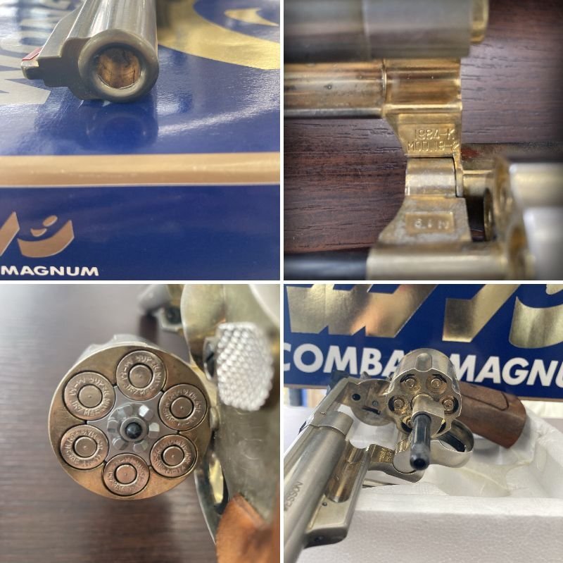 Yahoo!オークション - コクサイ S&W NEW NO.15 M19 COMBAT MAGNUM 6イ...