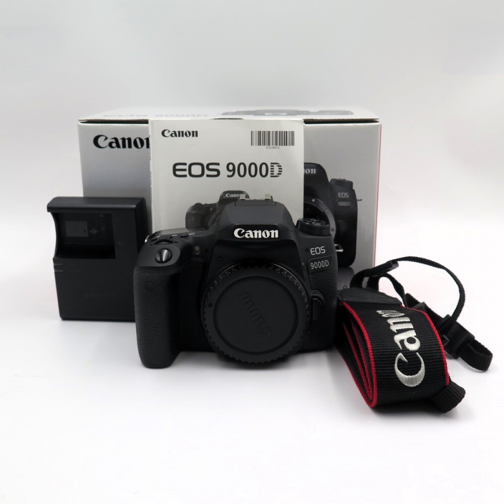 Yahoo!オークション - 1円〜 Canon キヤノン EOS 9000D デジタル一眼レ...