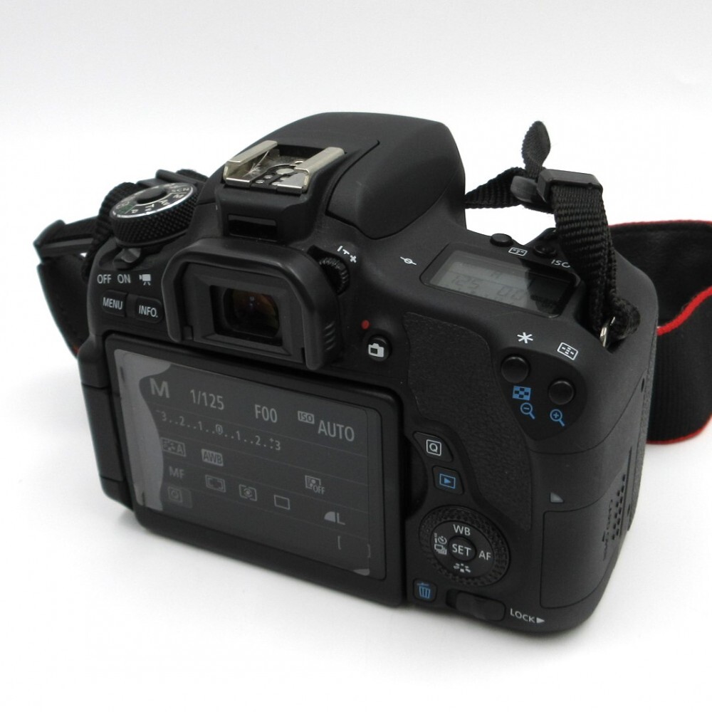 Yahoo!オークション - 1円〜 Canon キヤノン EOS 8000D デジタル一眼カ...