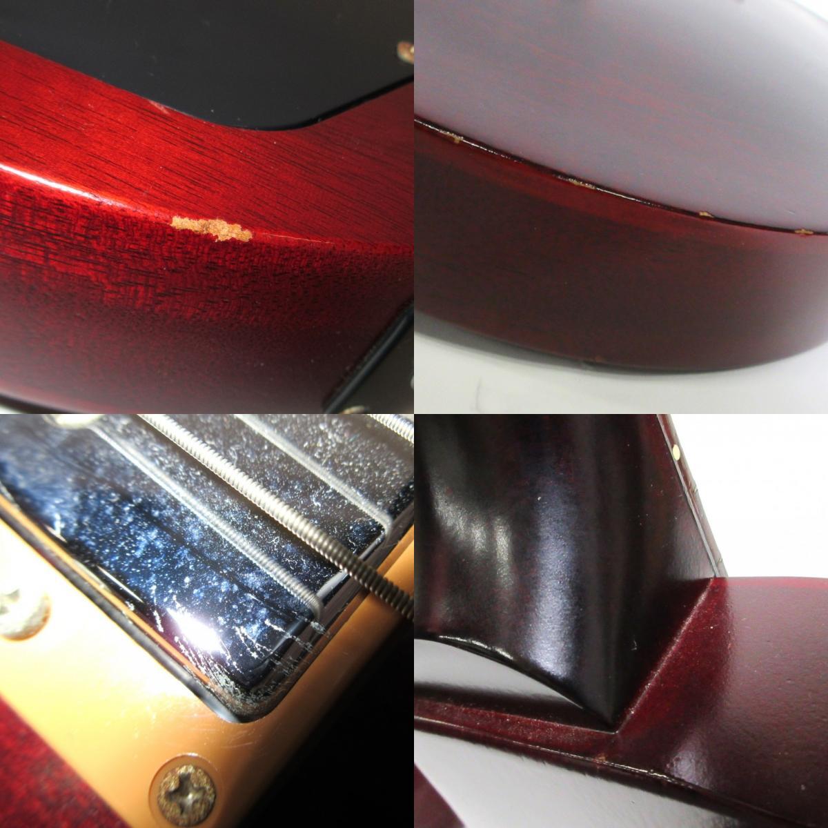 Yahoo!オークション - 1円〜 Gibson ギブソン レスポール ワインレッド...