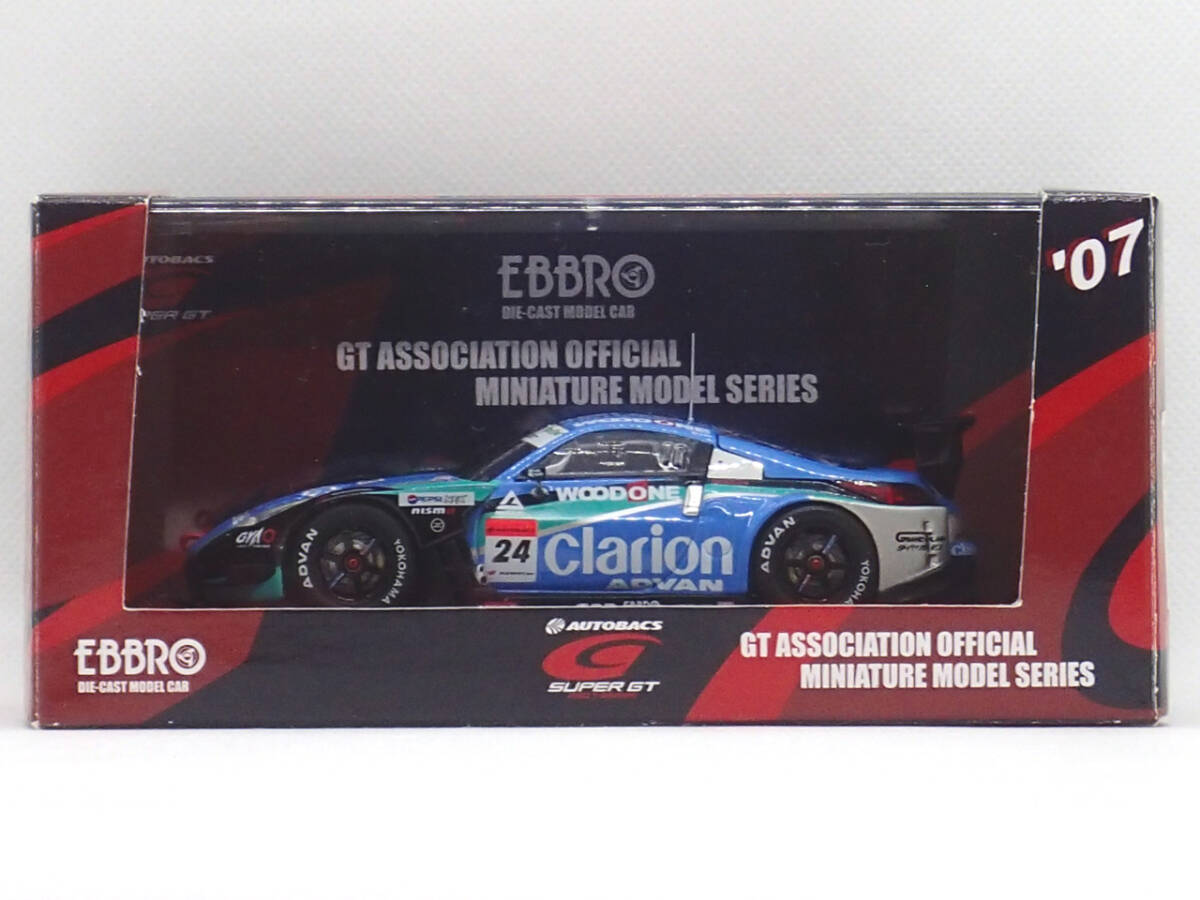 Yahoo!オークション - EBBRO 1/43 SUPER GT 500 WOODONE ADVAN Clarion...