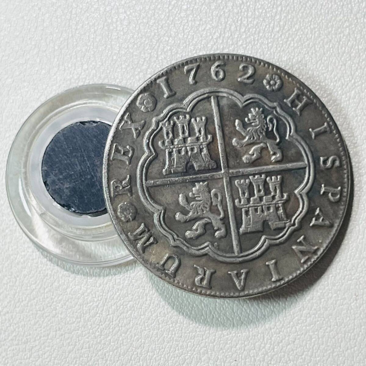 Yahoo!オークション - スペイン帝国 硬貨 古銭 カルロス3世 ブルボン...