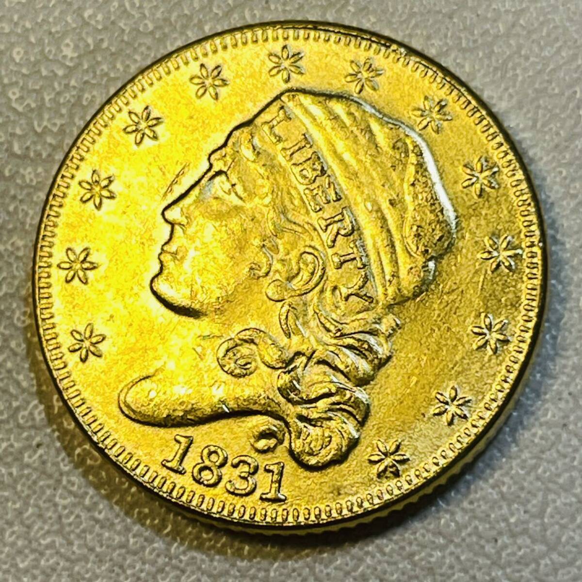 アメリカ 硬貨 古銭 自由の女神 1831年 リバティ 帽子 イーグル モルガン 13の星 コイン 重4.09g 金貨(北アメリカ)｜売買されたオークション情報、yahooの商品情報を ...