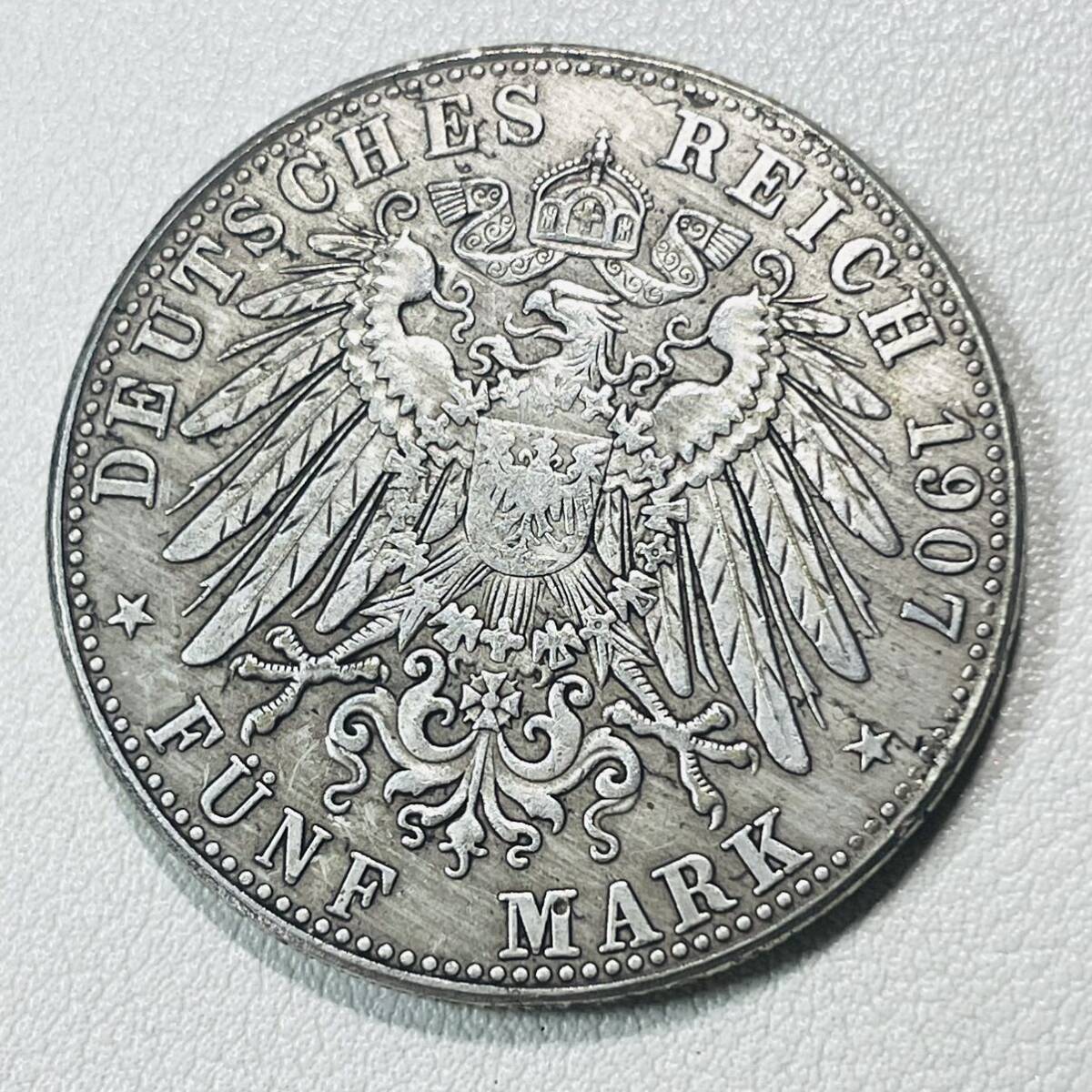 ドイツ 硬貨 古銭 ザクセン王国 1907年 フリードリヒ アウグスト3世 カンムリワシ コイン 重23.08g 銀貨(ヨーロッパ)｜売買されたオークション情報、yahooの商品情報を ...