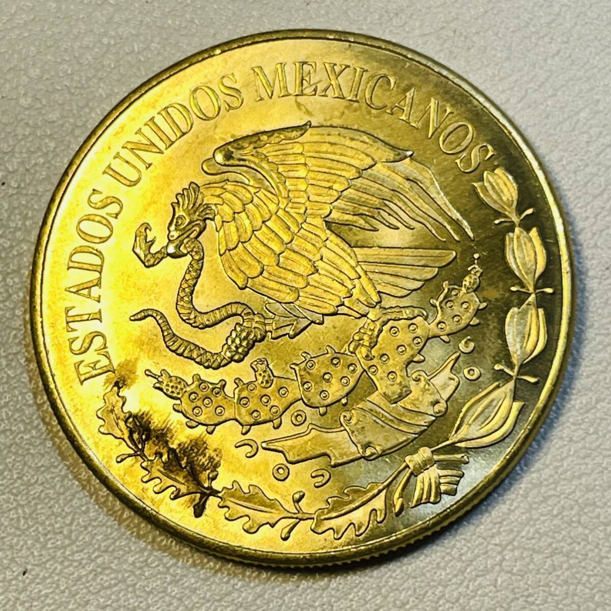 Yahoo!オークション - メキシコ 硬貨 古銭 自由の女神 1943年 「メキシ...