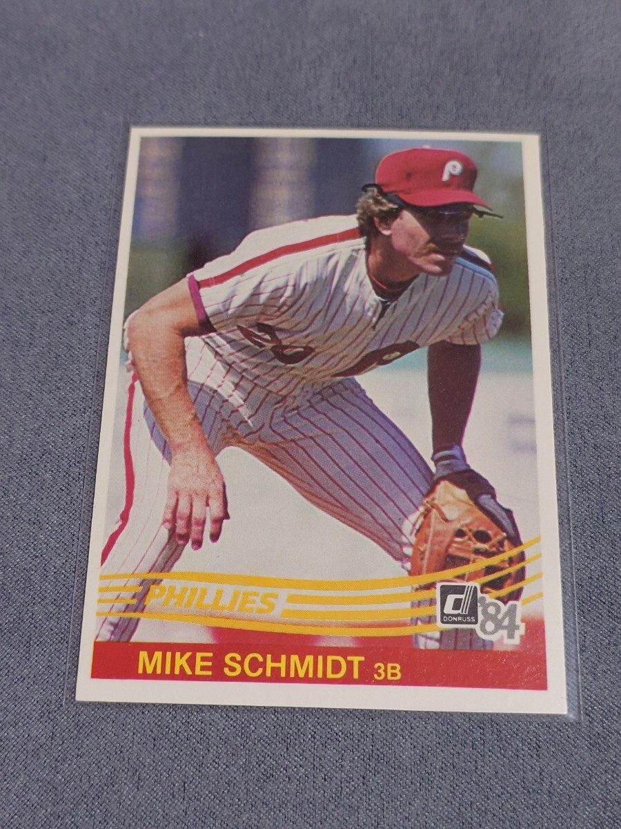 Yahoo!オークション - 1984 Donruss MIKE SCHMIDT