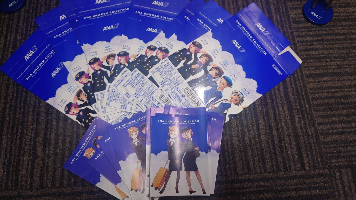 Yahoo!オークション - JY96 海洋堂 ANA ユニフォームコレクション 全日...