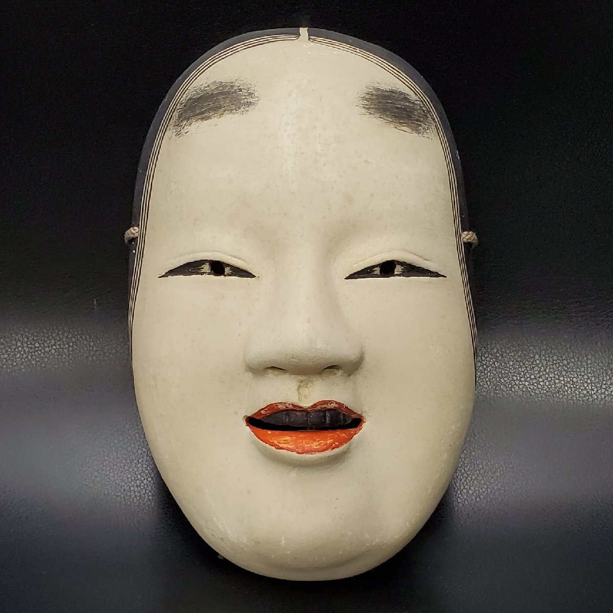 Yahoo!オークション - 【宝蔵】時代物 木彫り 能面 女面 小面 お面 神...