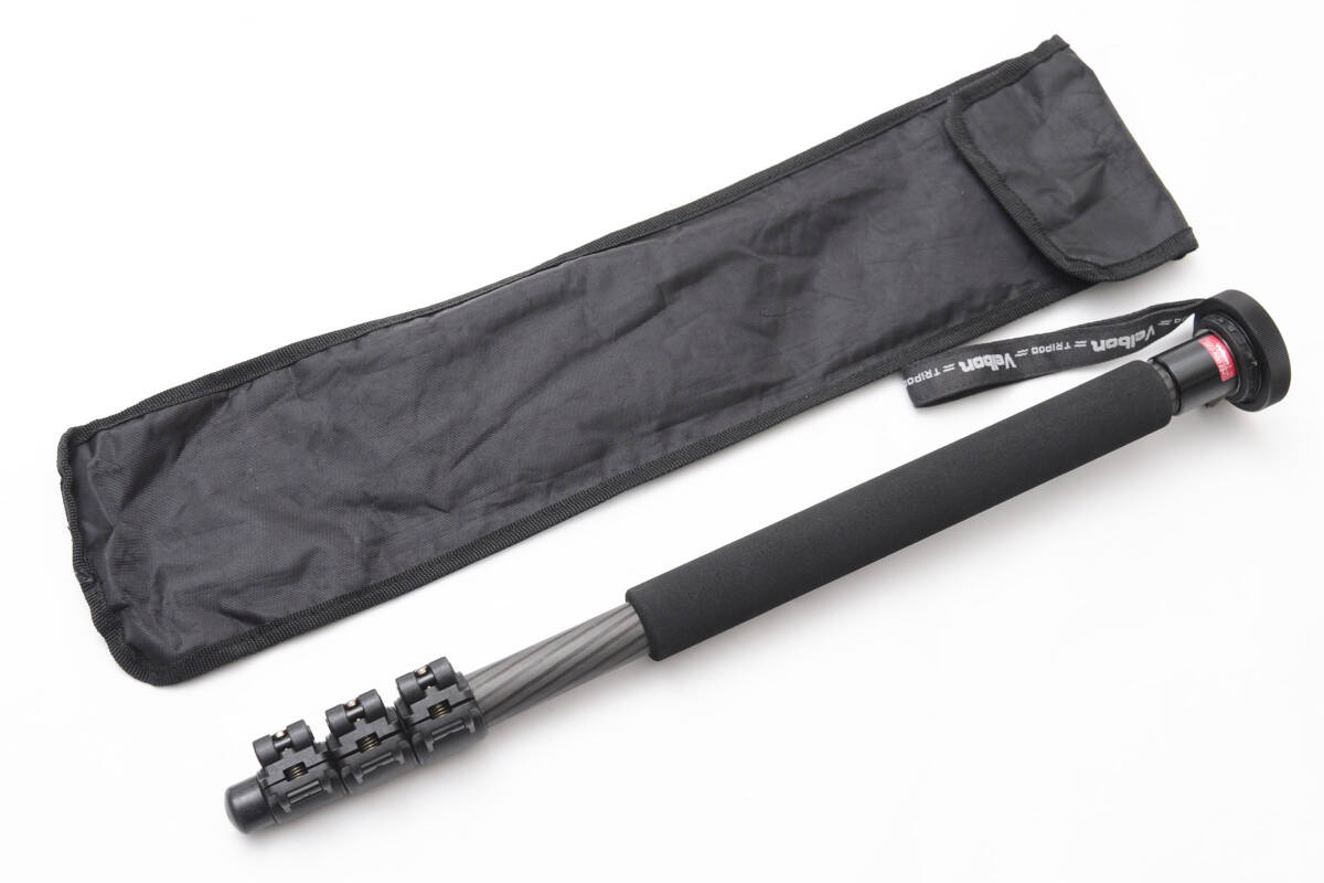 Yahoo!オークション - ケース付 Velbon Geo Pod E54 一脚 ベルボン モ...