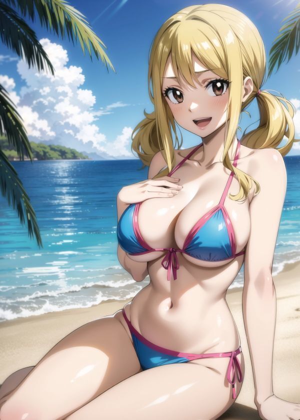 Yahoo!オークション - A4サイズポスター／美女／イラスト／FAIRYTAIL/...