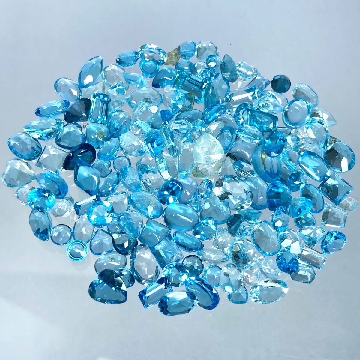 Yahoo!オークション - 天然ブルートパーズおまとめ100ct o 約20g 裸...