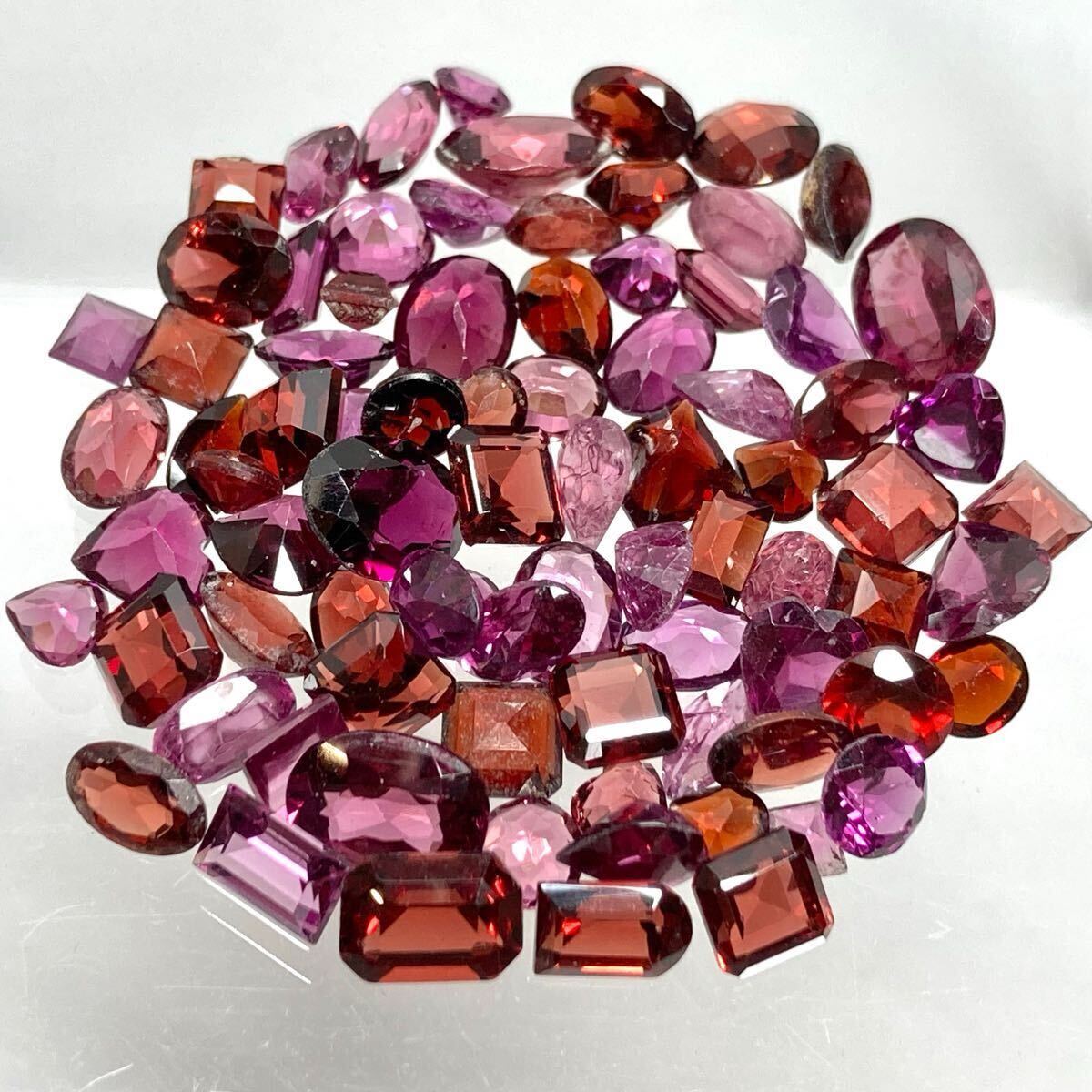 Yahoo!オークション - 天然ガーネットおまとめ50.5ct o 約10.1g ル...
