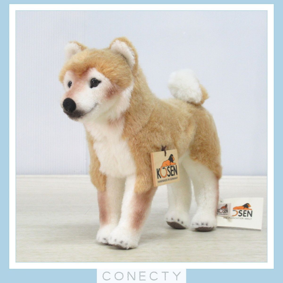 Yahoo!オークション - KOSEN ケーセン 柴犬 ぬいぐるみ ドイツ製 タグ...