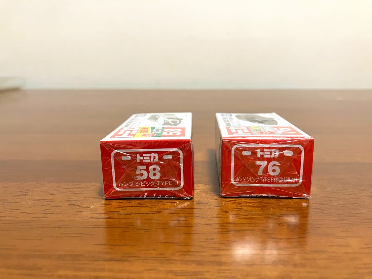 Yahoo!オークション - トミカ No58 No76 ホンダシビックTYPE-R 2台セッ...