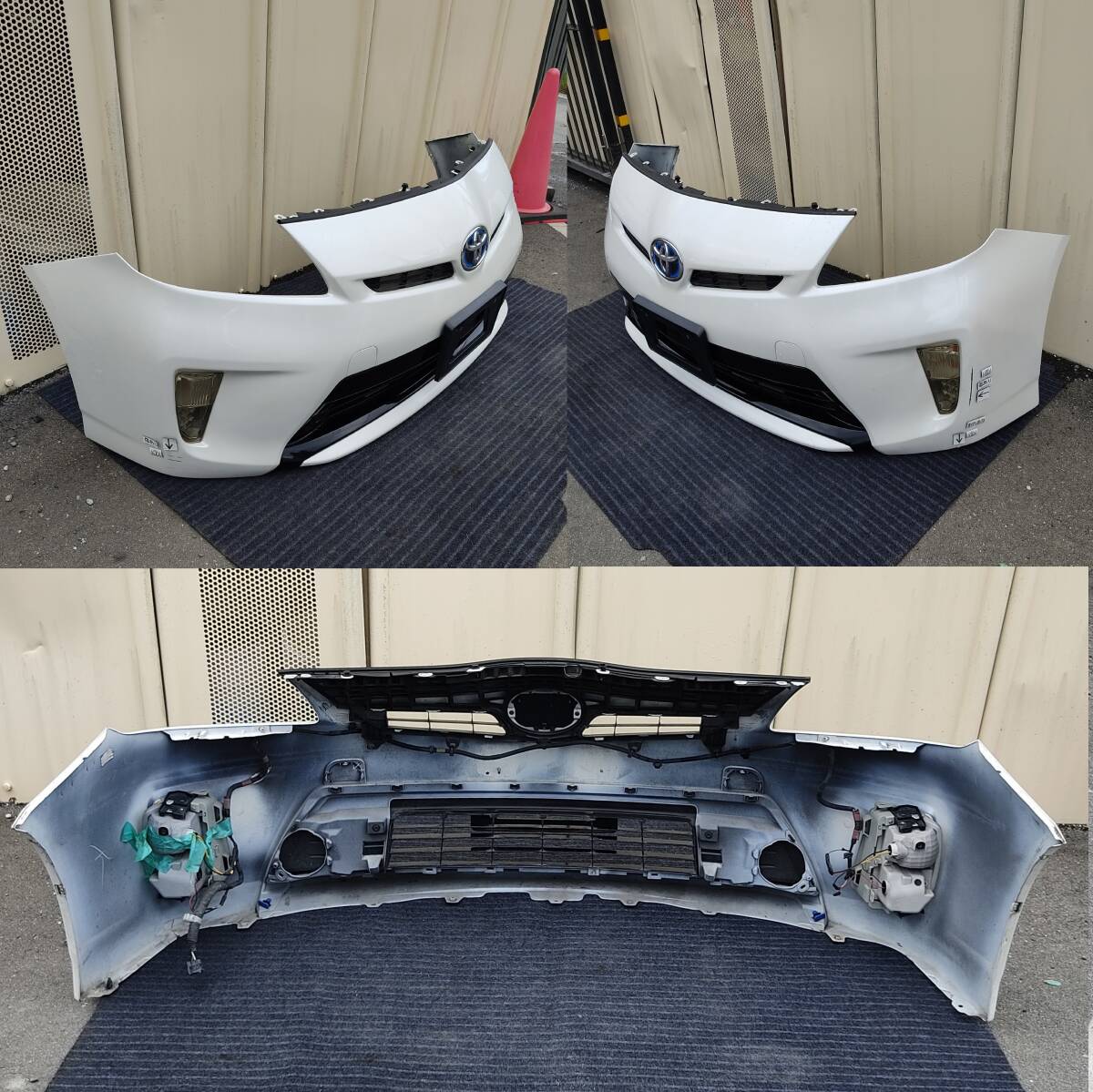 Yahoo!オークション - Y3653-24J2 プリウス S ZVW30 フロントバンパー ...