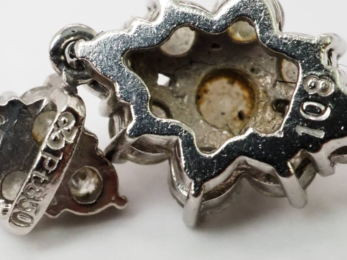 Yahoo!オークション - 【5209E】Pt850 天然ダイヤモンド 1.08ct/2.2g ...