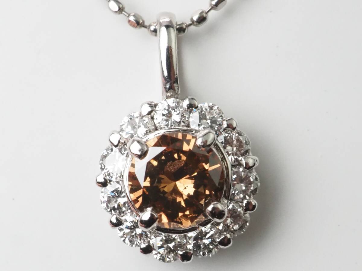 Yahoo!オークション - 【5277M】Pt900/Pt850 天然ダイヤモンド 0.40ct/...