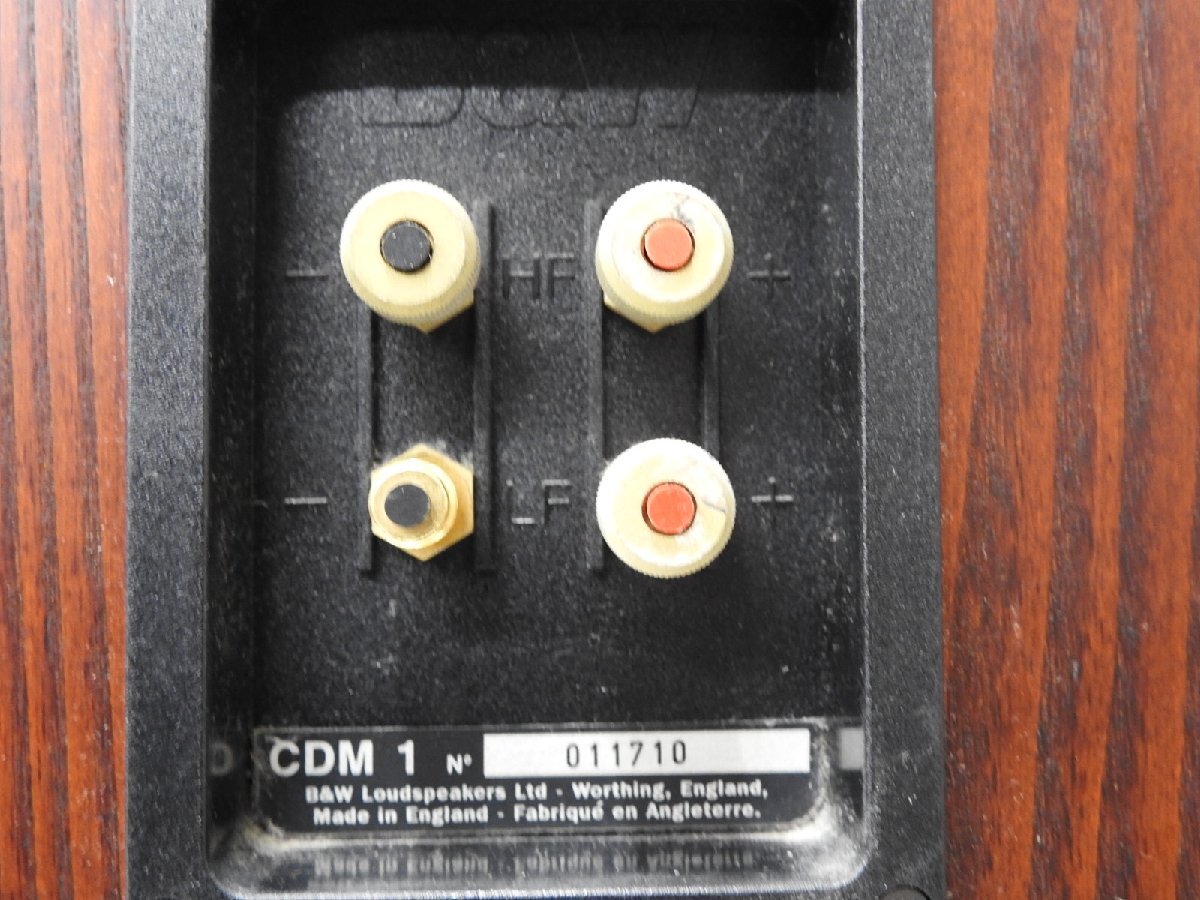 Yahoo!オークション - B＆W バウワースアンドウィルキンス CDM 1スピ...