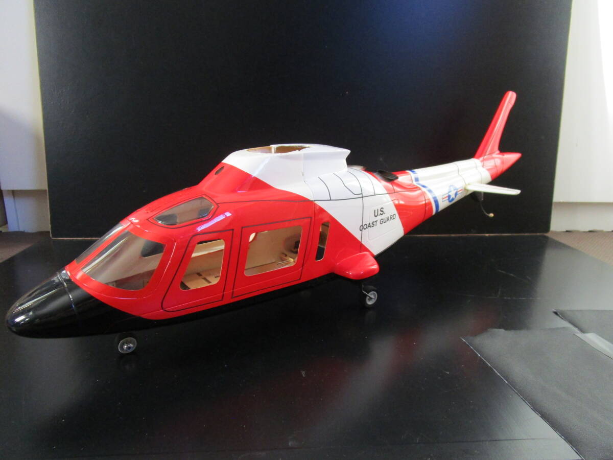 Yahoo!オークション - アグスタ A109 450サイズ T-REX スケールボディ ...