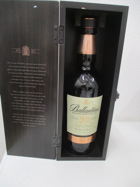 Yahoo!オークション - (8818) 空瓶 空ボトル Ballantine's バランタイ...