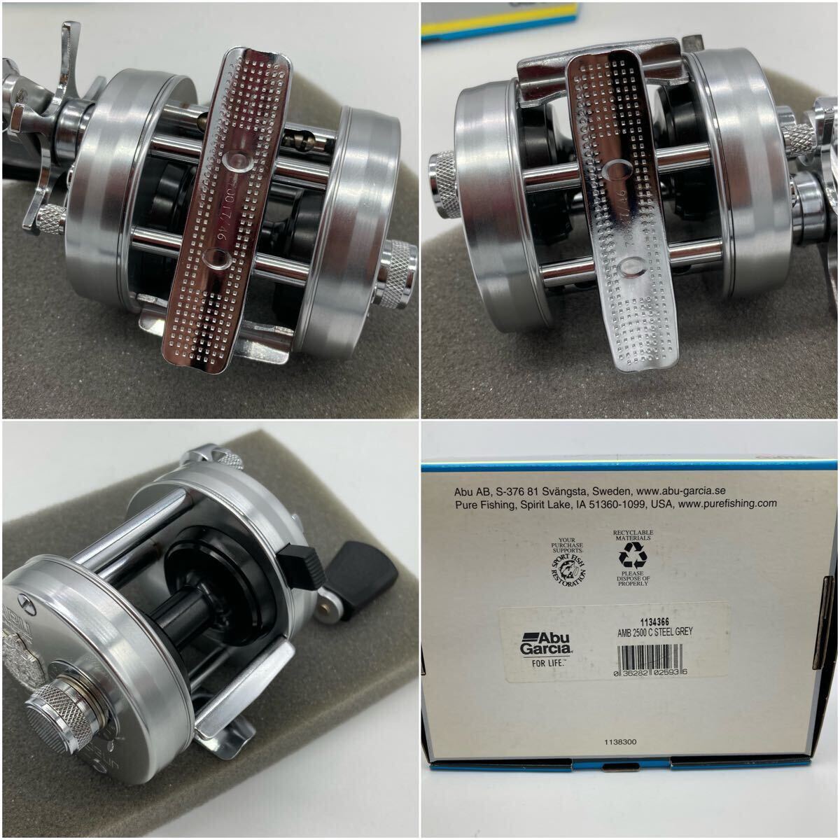 アブ アンバサダー 2500C Abu ambassadeur スティールグレー(アブガルシア)｜売買されたオークション情報、yahooの商品情報をアーカイブ公開 - オークファン ...