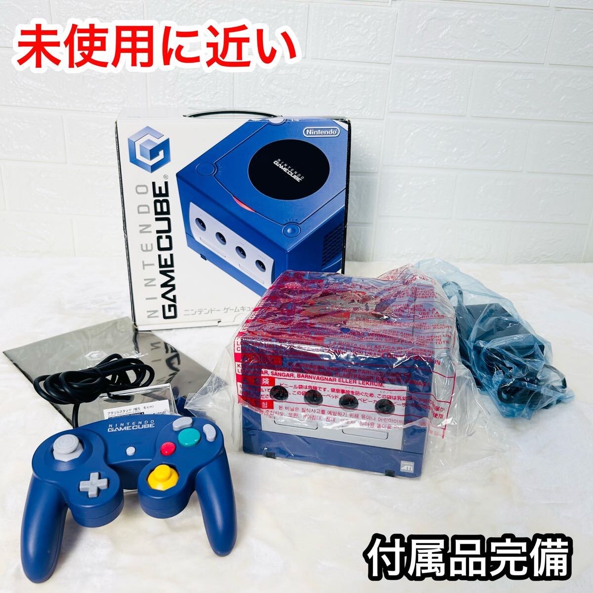 Yahoo!オークション - 未使用に近い 任天堂 ゲームキューブ DOL-S-VTA ...