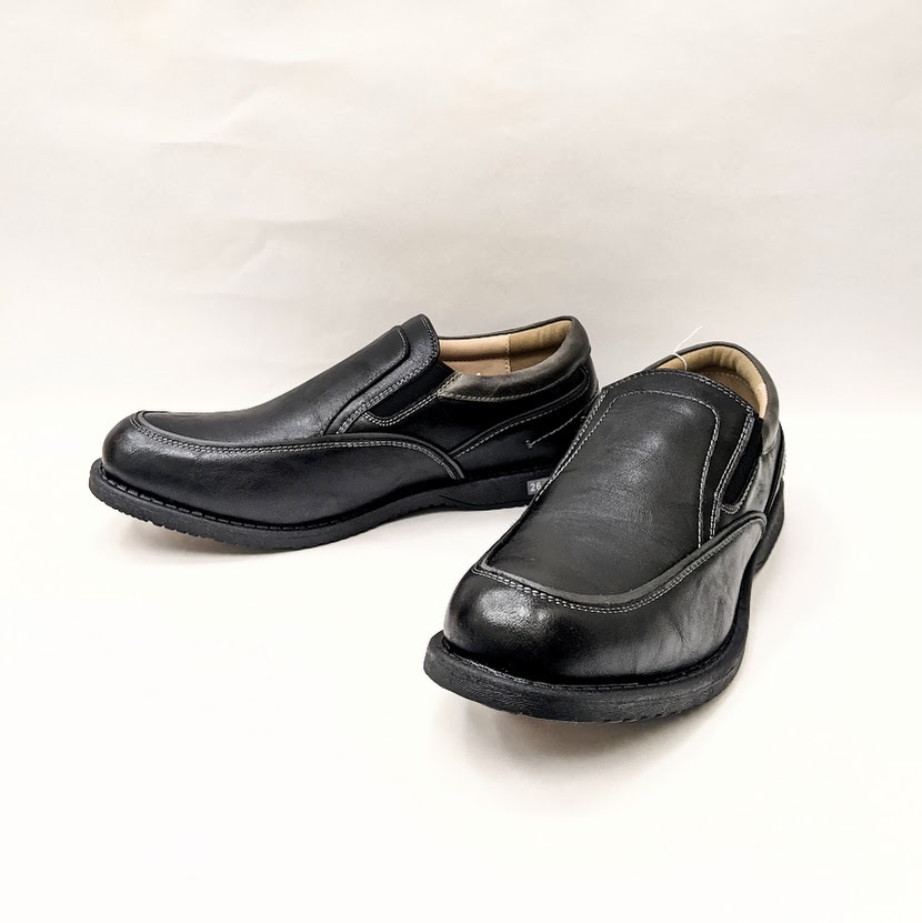 Yahoo!オークション - 【18525】EDWIN 防水カジュアルスリッポン 26cm ...