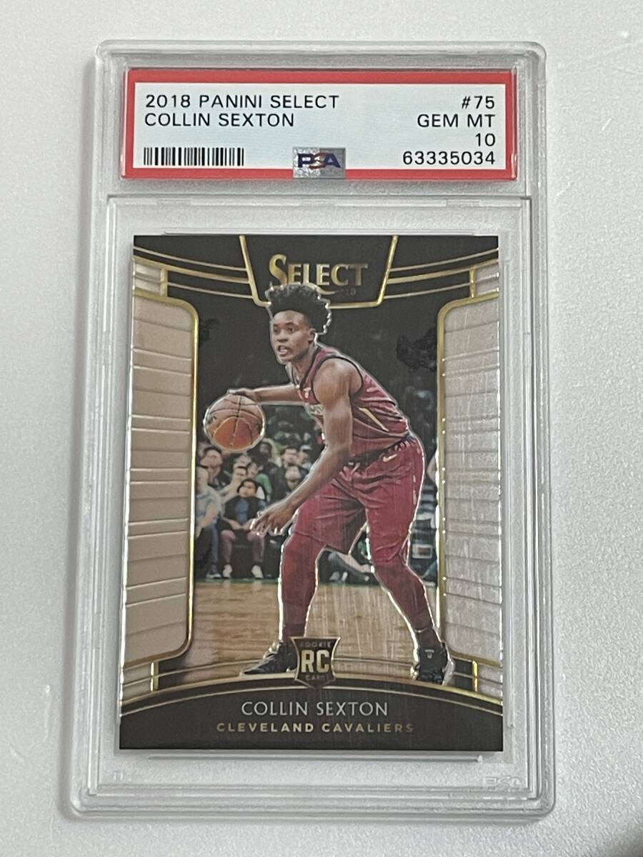 Yahoo!オークション - 【COLLIN SEXTON】2018 PANINI SELECT RC PSA10 ...
