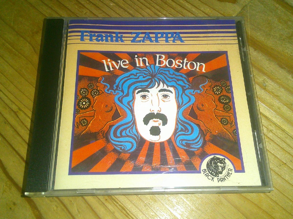 Yahoo!オークション - CD FRANK ZAPPA LIVE IN BOSTON フランク・ザッ...