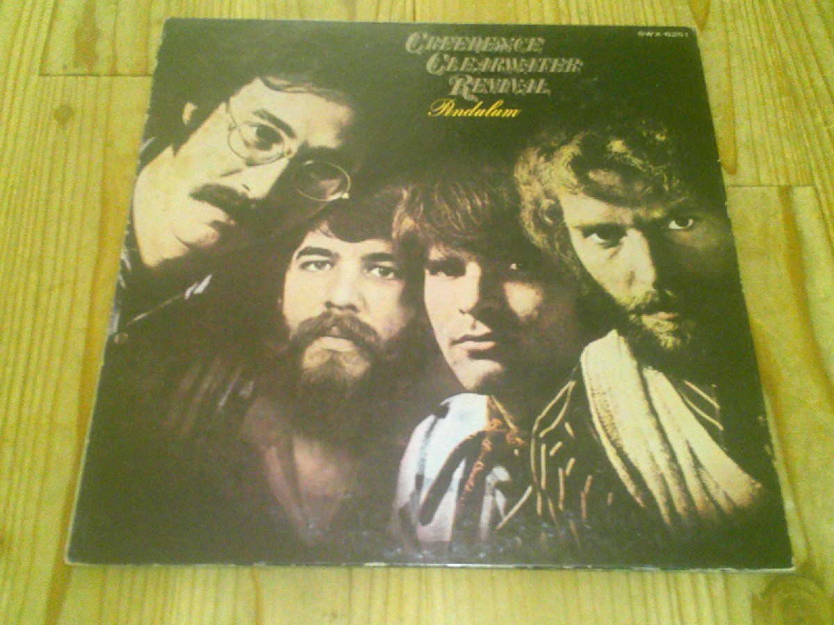 Yahoo!オークション - LP CREEDENCE CLEARWATER REVIVAL PENDULUM ペン...