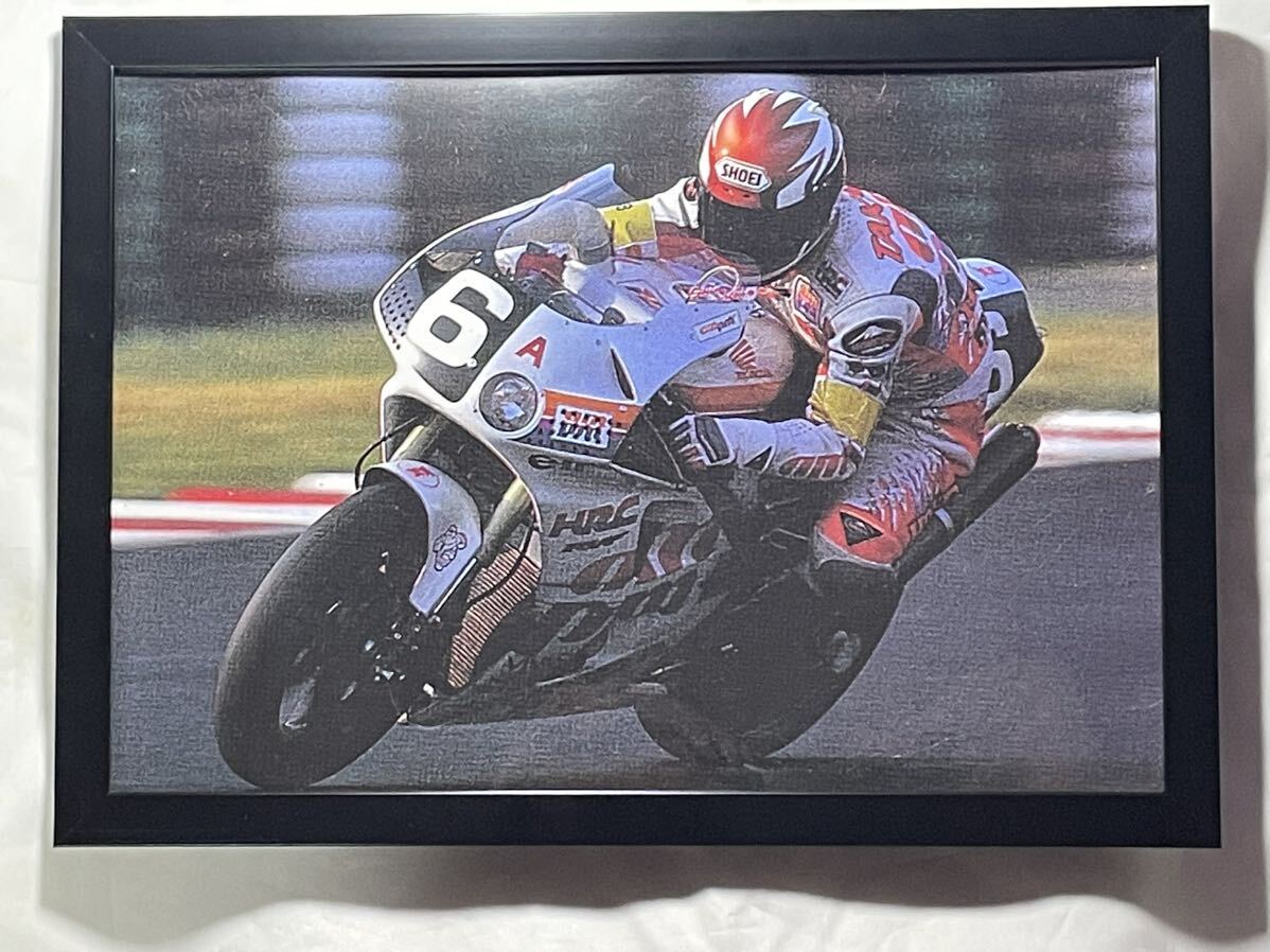 Yahoo!オークション - 「武石伸也/ ホンダRVF/ RC45 '94」A4サイズ 鈴...