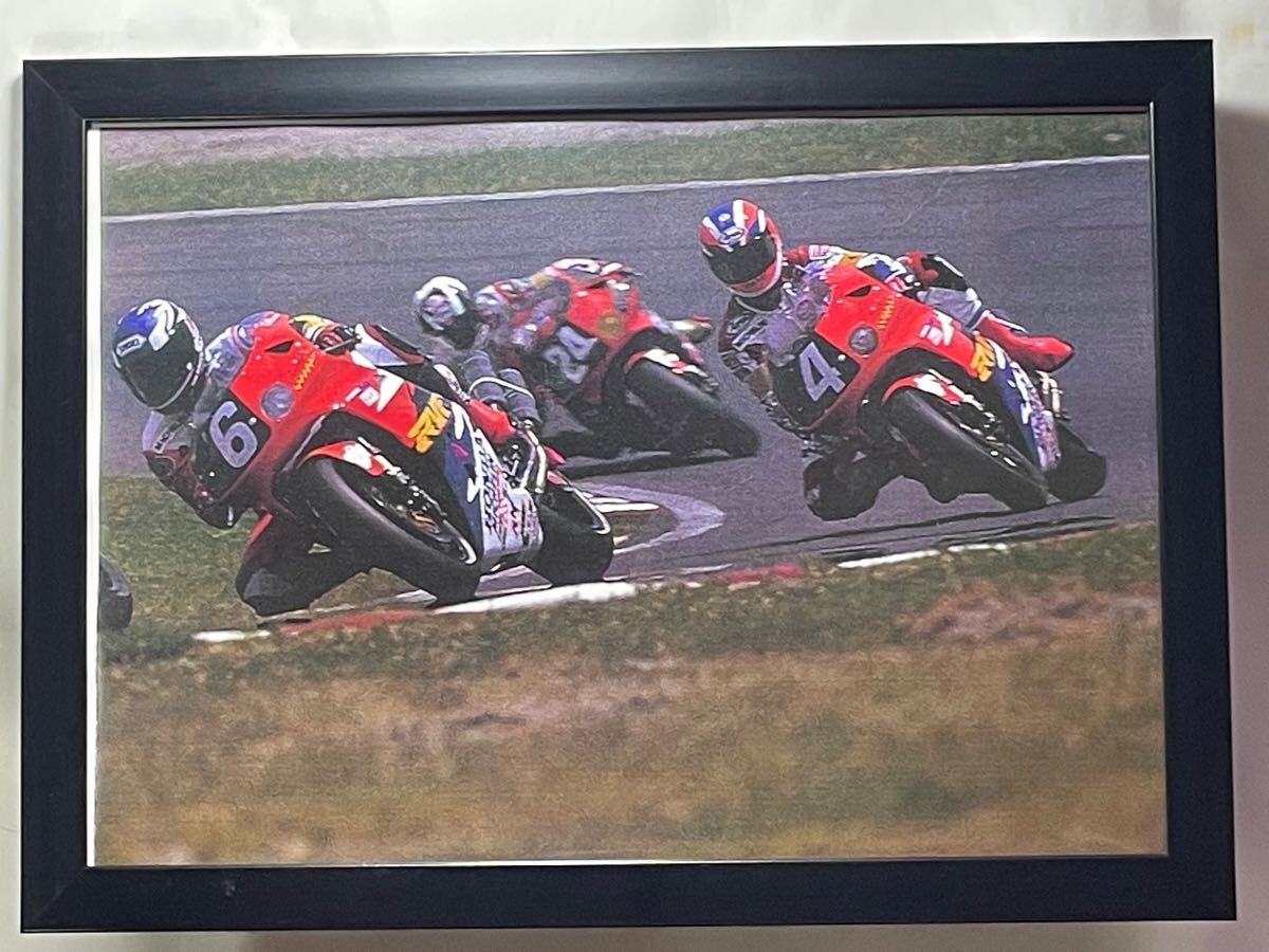 Yahoo!オークション - 「⑥武石 vs ④辻本 / ホンダRVF/RC45」A4サイズ