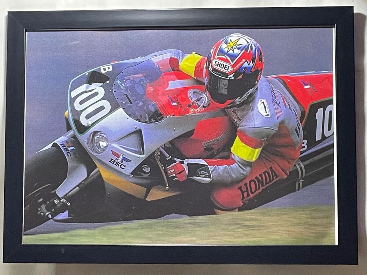 Yahoo!オークション - 「加藤大治郎/ ホンダRVF/RC45」A4サイズ チーム...