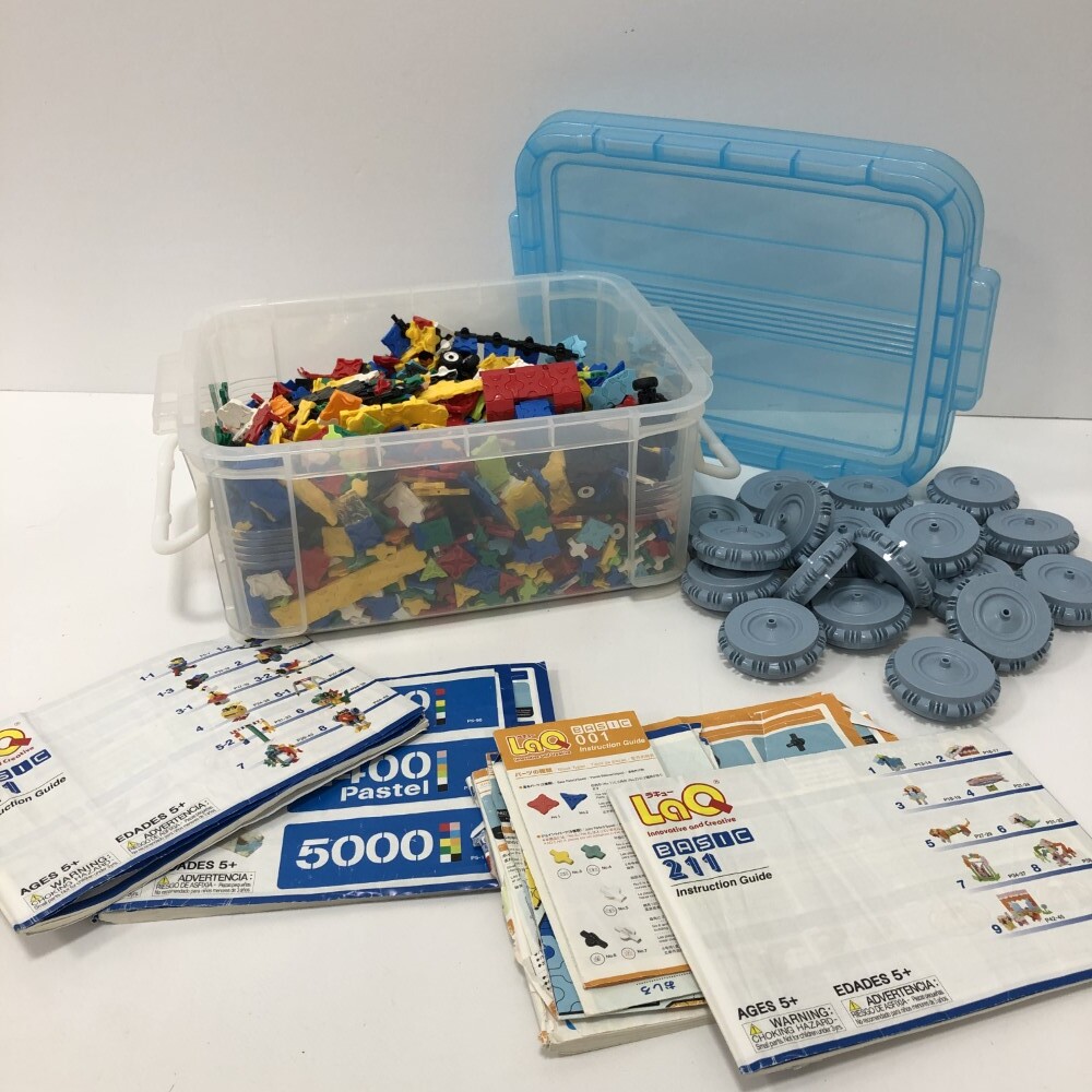 Yahoo!オークション - 07w5259 1円~ LaQ ラキュー パズル おもちゃ ベ...