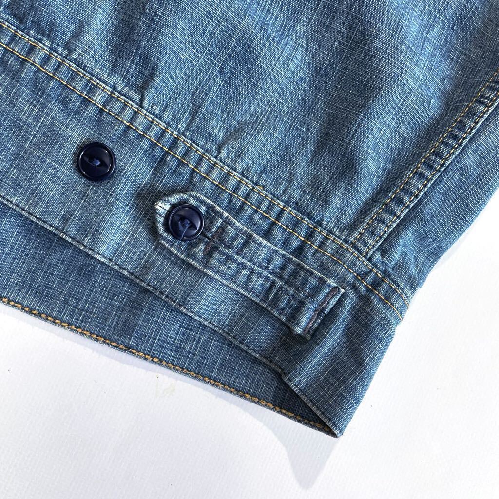 Yahoo!オークション - ビッグサイズ 良好 90s RRL 2nd デニムジャケッ...