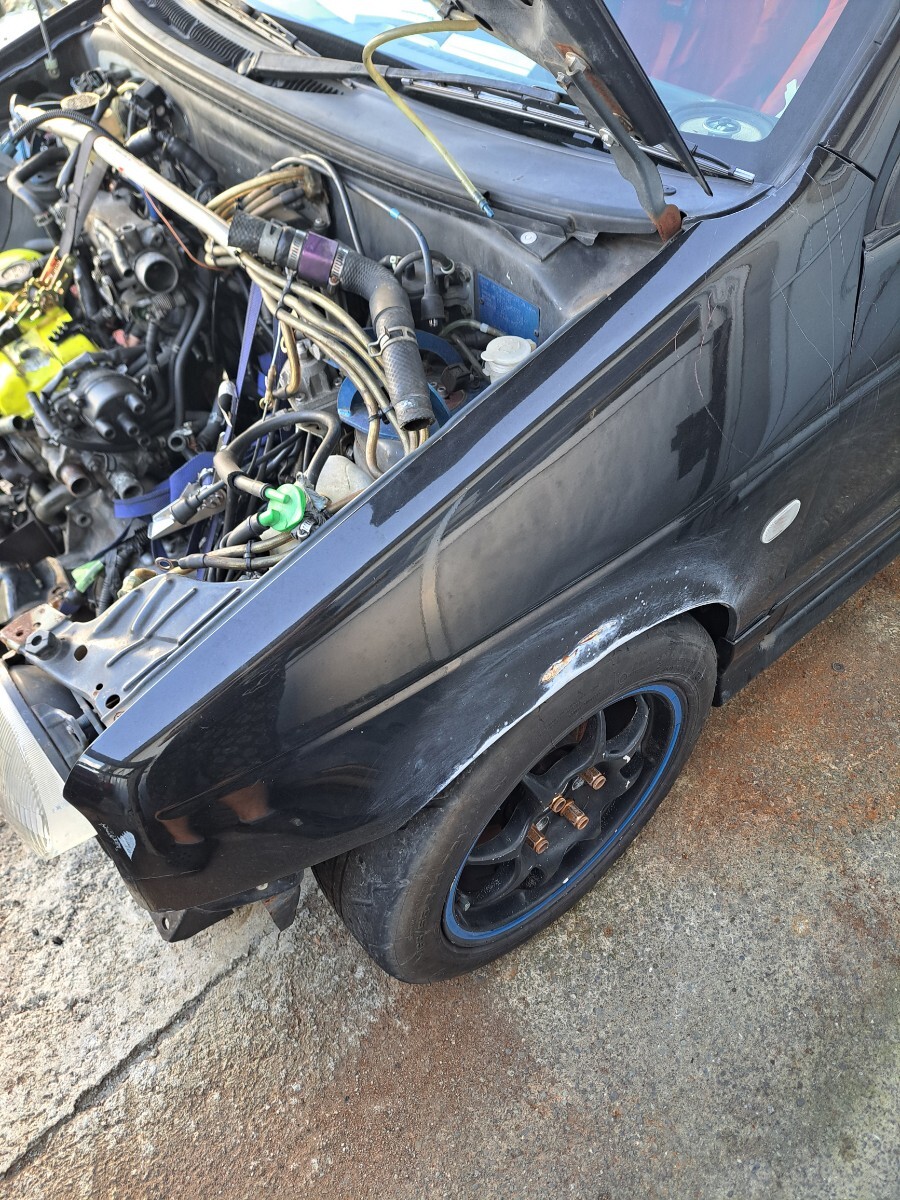 Yahoo!オークション - HA21S アルト ワークス フロントフェンダー 左右...