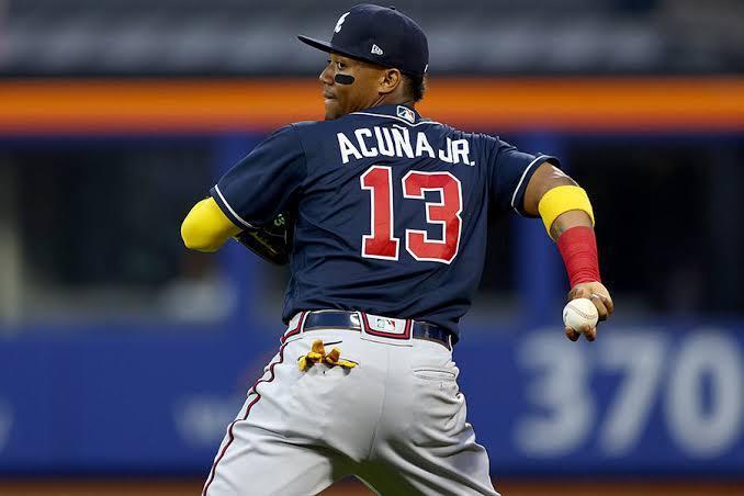 MLB アトランタブレーブス アクーニャ・ジュニア ユニフォーム MLB アトランタブレーブス アクーニャ・ジュニア ユニフォーム